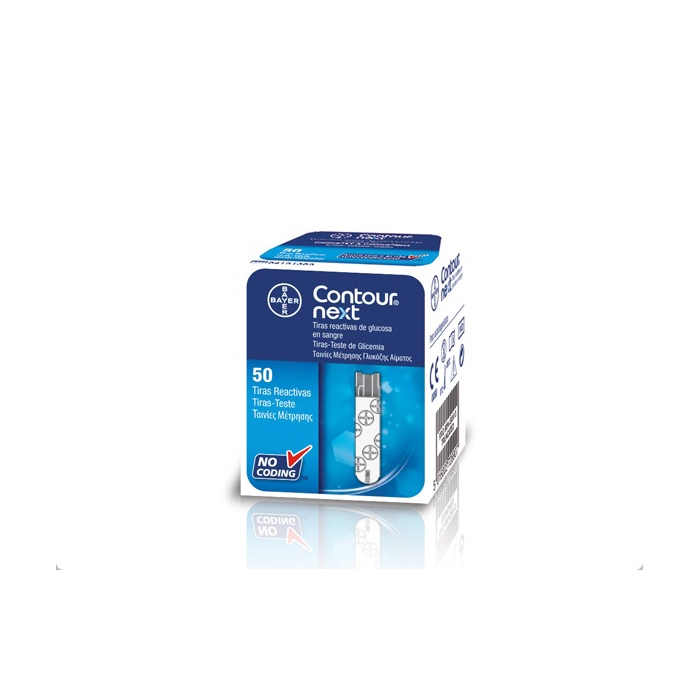 Comprar Contour Next Bayer 50 Tiras | Farmacia Ribera.