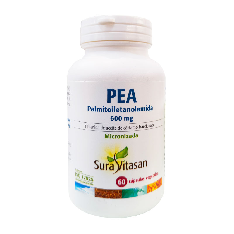 PEA 600 Mg 60 cápsulas Sura Vitasan