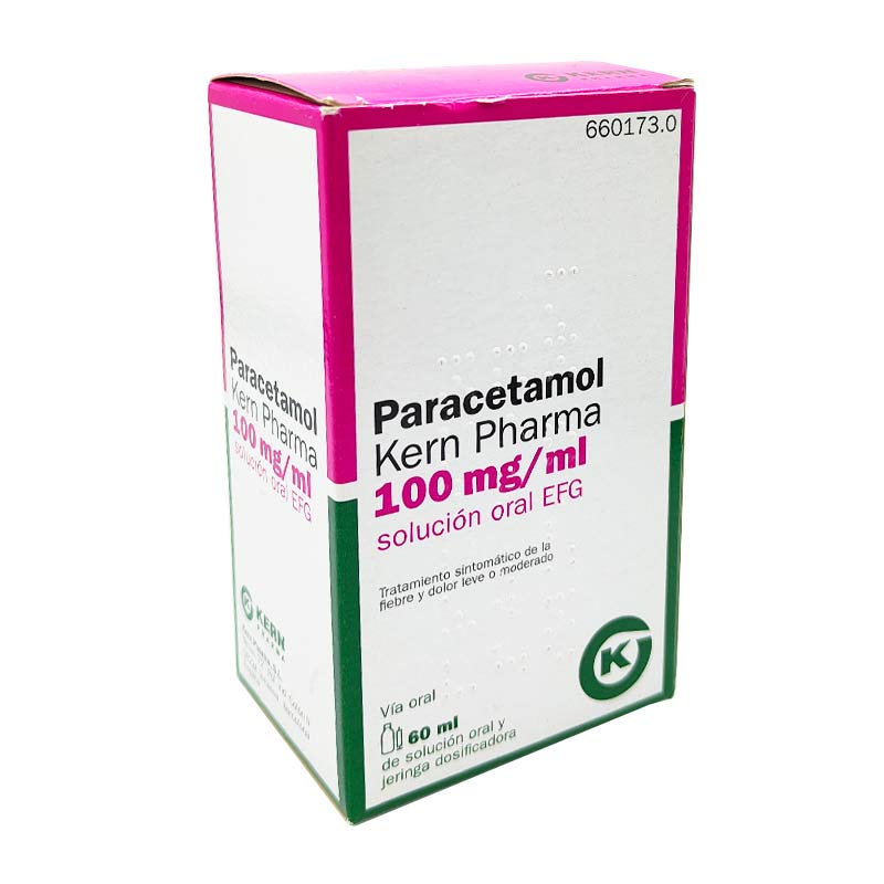 Comprar Paracetamol Kern Pharma Efg 100 Mg/Ml Solucion Oral 60 Ml