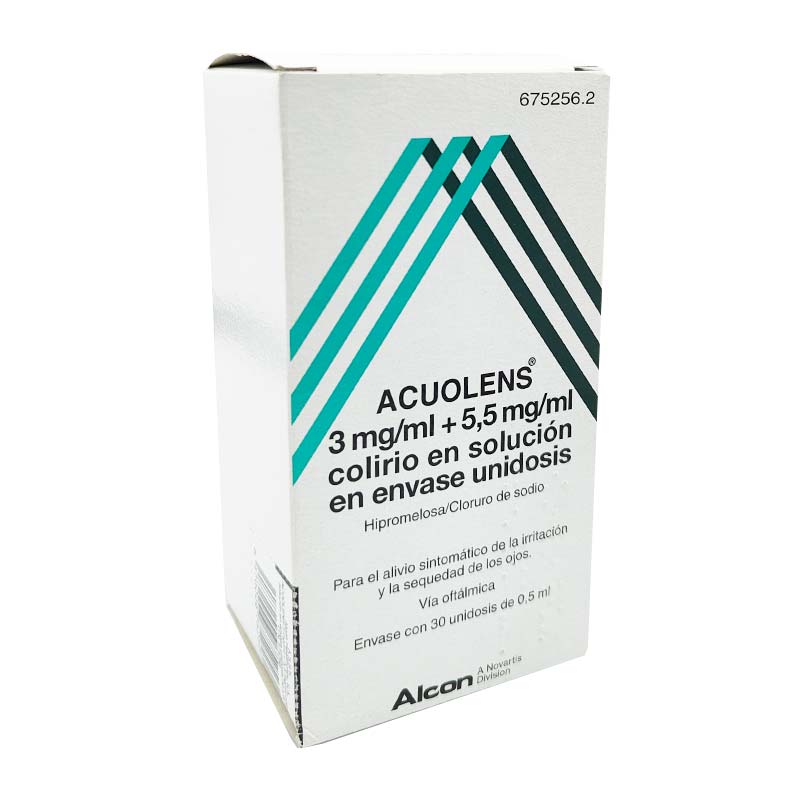 Comprar Acuolens 3 Mg/Ml + 5,5 Mg/Ml Colirio En Solucion 30 Monodosis 0 ...