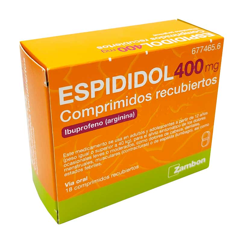 Comprar Espididol 400 Mg 18 Comprimidos Recubiertos