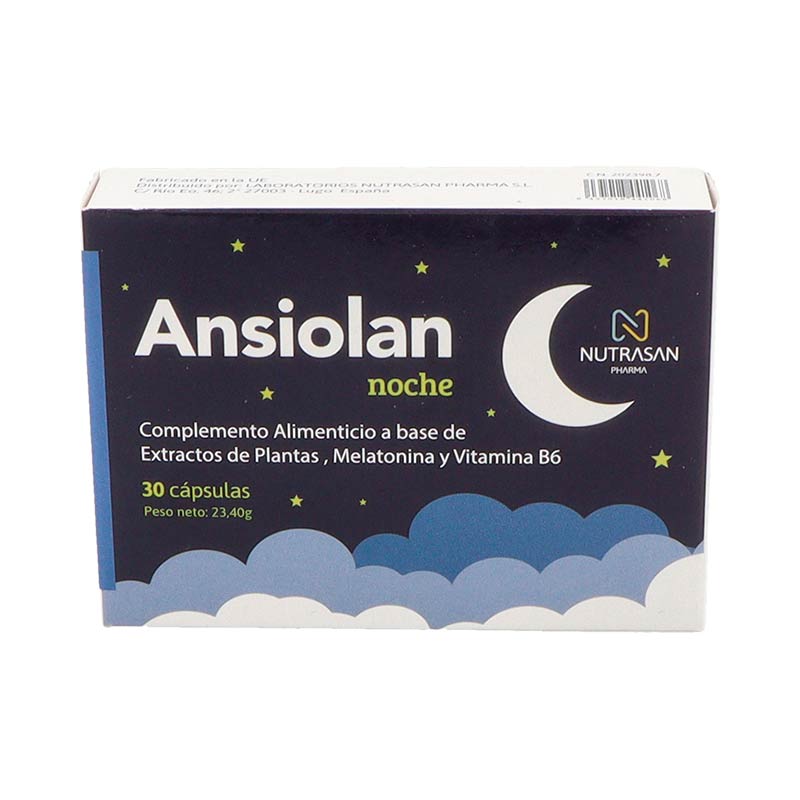 Comprar Ansiolan Noche 30 Capsulas en Valencia | Farmacia Ribera