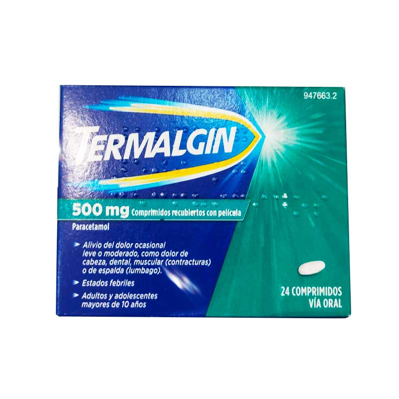 Comprar Termalgin 500 Mg 24 Comprimidos Recubiertos
