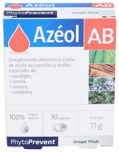 Comprar Azeol Ab 30 Cápsulas | Farmacia Ribera.