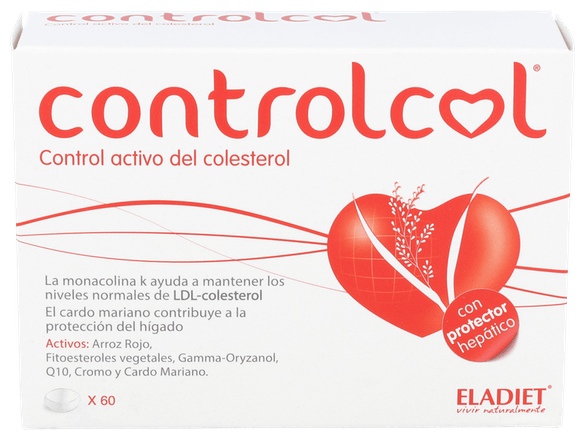 Comprar Controlcol 60 Comprimidos | Farmacia Ribera.