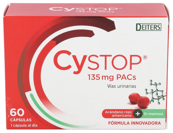 Comprar Cystop 60 Cápsulas | Farmacia Ribera.
