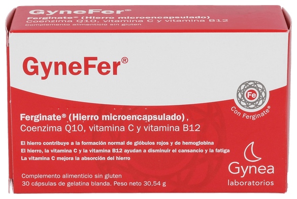 Comprar Gynefer 30 Cápsulas | Farmacia Ribera.