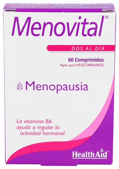 Menovital 60 Comprimidos Health Aid | Farmacia Ribera.