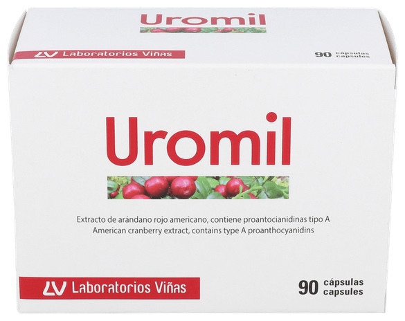 Comprar Uromil 90 Cápsulas | Farmacia Ribera.